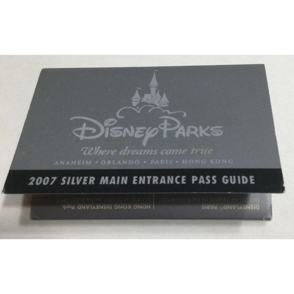 Holiday | 207 Walt Disney World Silver Pass Card Passholder Main ...